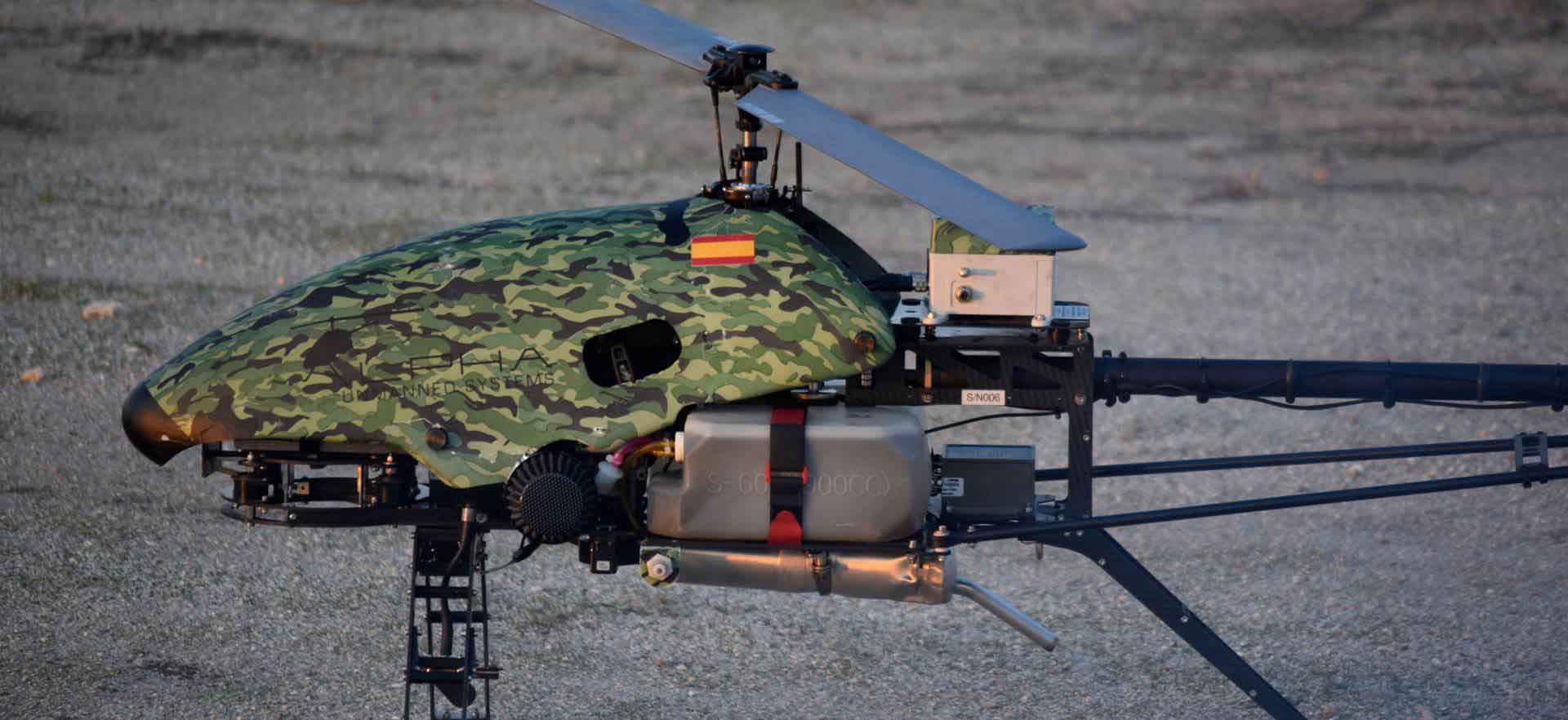 Alpha Security and Defense | Tactical Unmanned Helicopters for ISTAR ...